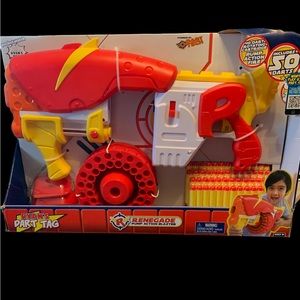 Nerf | Toys | New Ryans World Dart Tag Renegade Pump Action Blaster ...